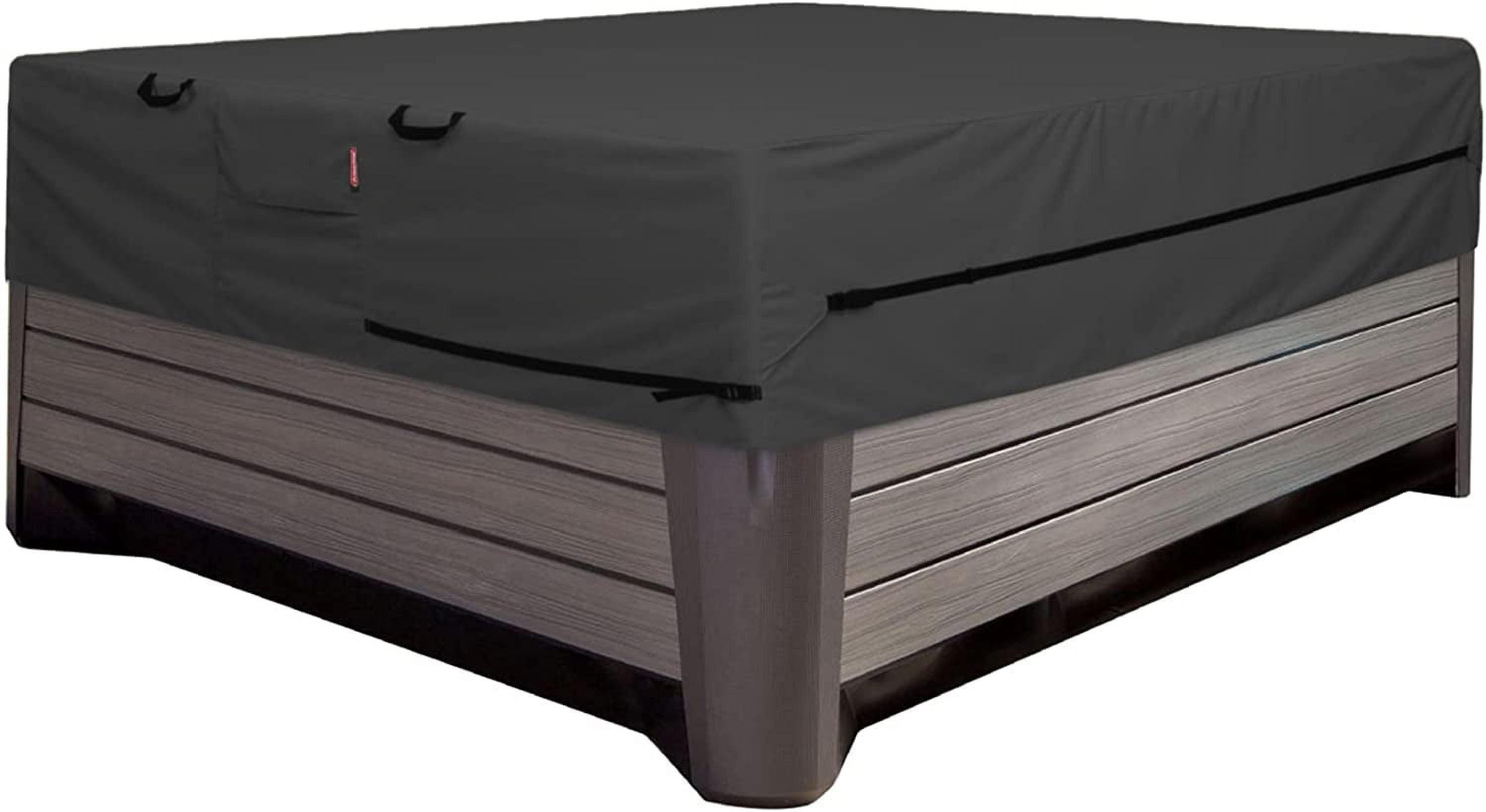 Porch Shield 600D Waterproof and Fade Resistant Outdoor Hot Tub Cover ...