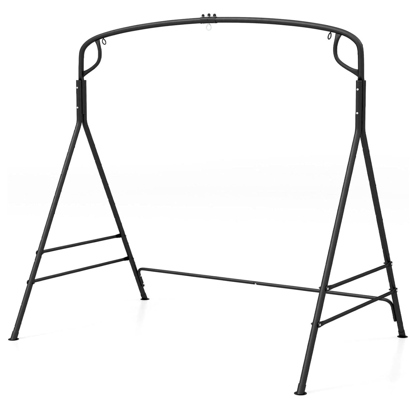 Porch Swing Stand, Heavy Duty Metal Hanging Swing Frame with 2-Point ...