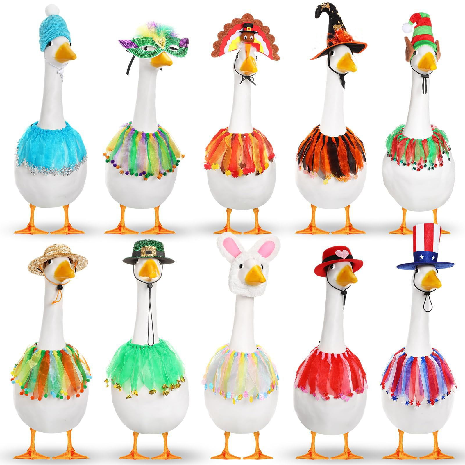 Porch goose outfits to showcase holiday spirit – charming accessories ...