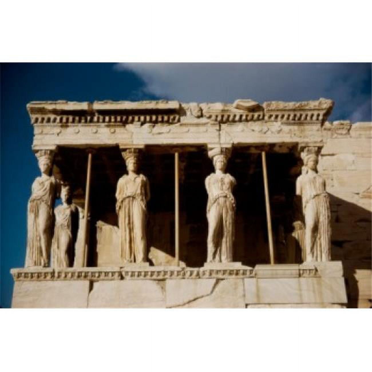 Porch of Maidens - Caryatides Erectheum Greek Art Marble Acropolis ...