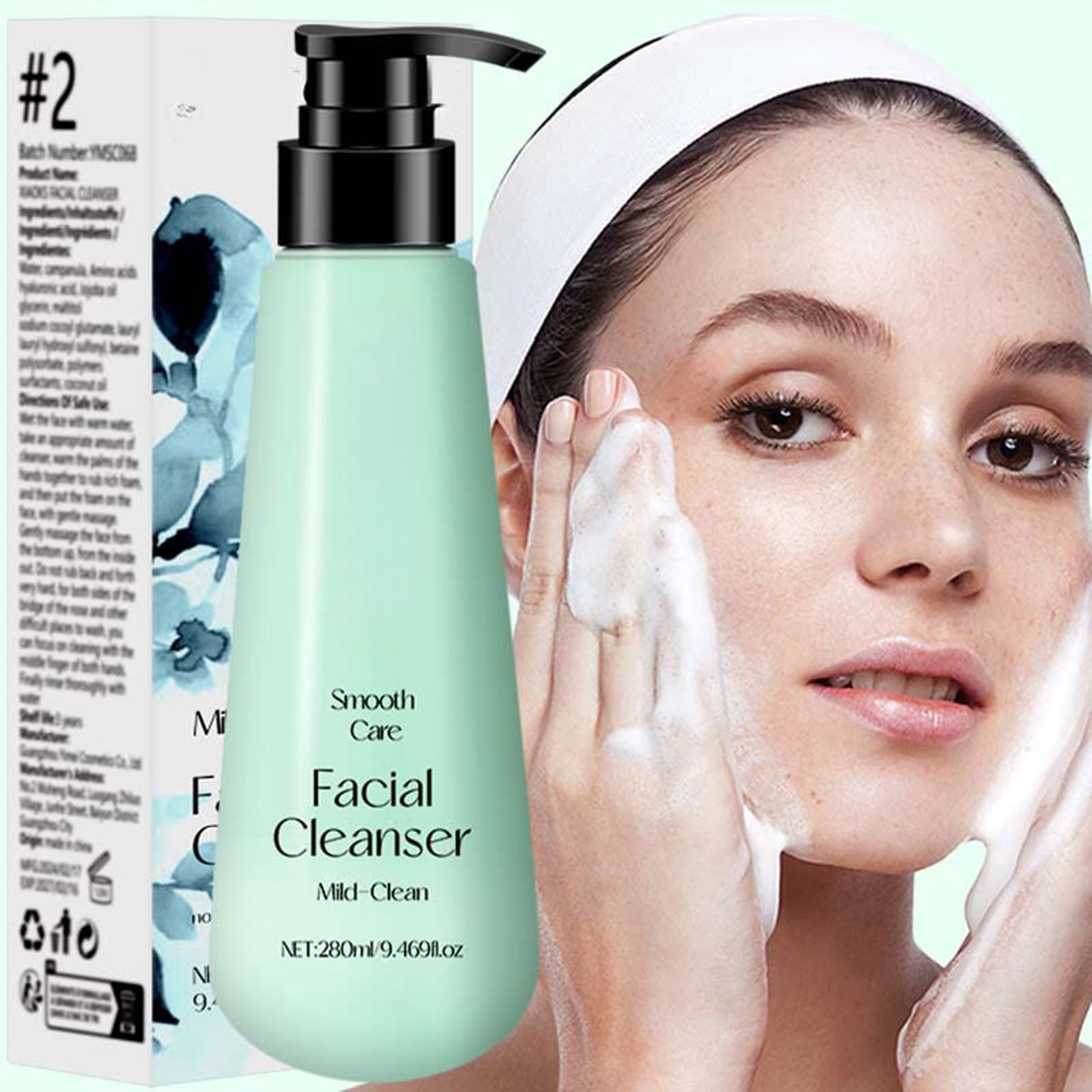 Pore Cleansing Foam Cleanser Hydrating Cleanser Oil Control Deep ...