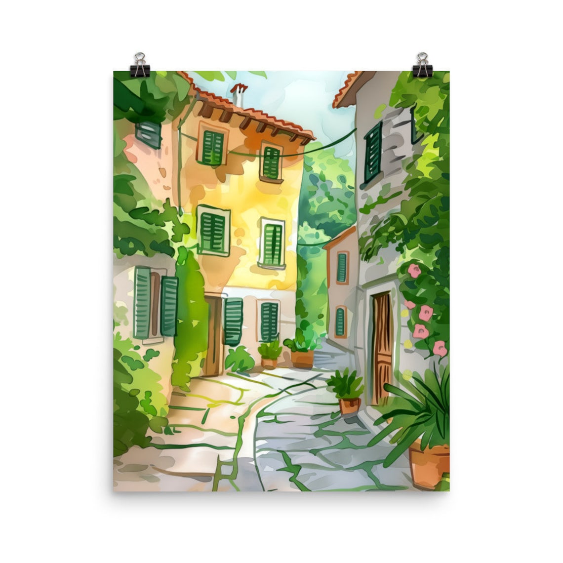 Porec Croatia Print, Mediterranean Village Wall Art, Coastal Europe ...