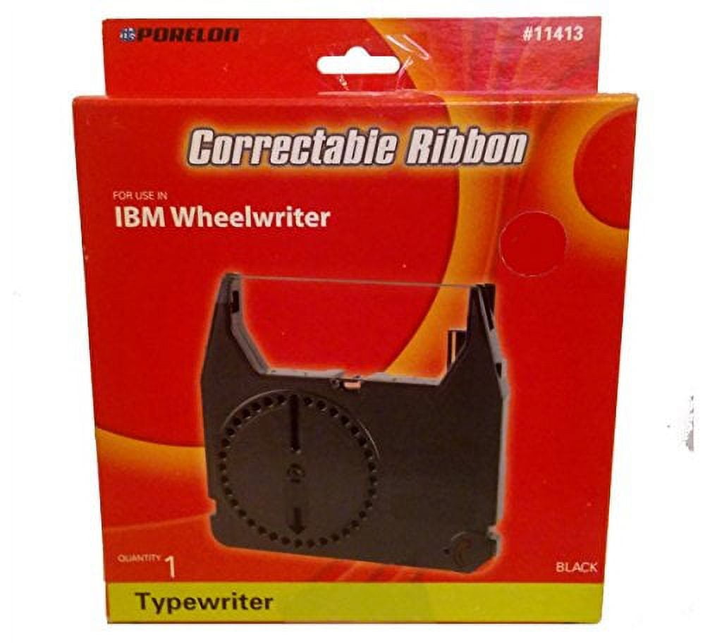Porelon 11413 Correctable Black Typewriter Ribbon - Walmart.com