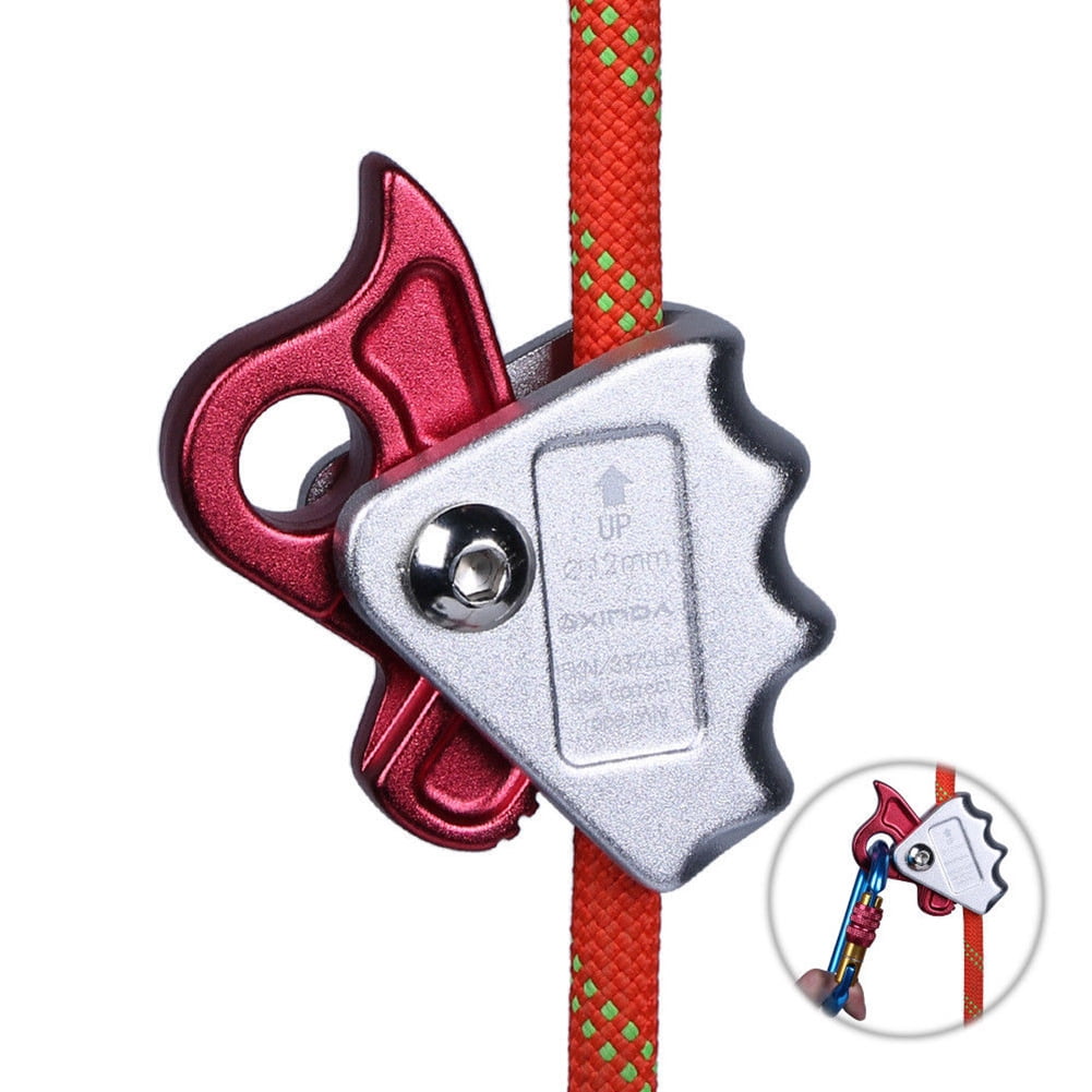 Porfeet 15KN Rock Climbing Tree Caving Rope Grab Hole Carabiner Safety ...