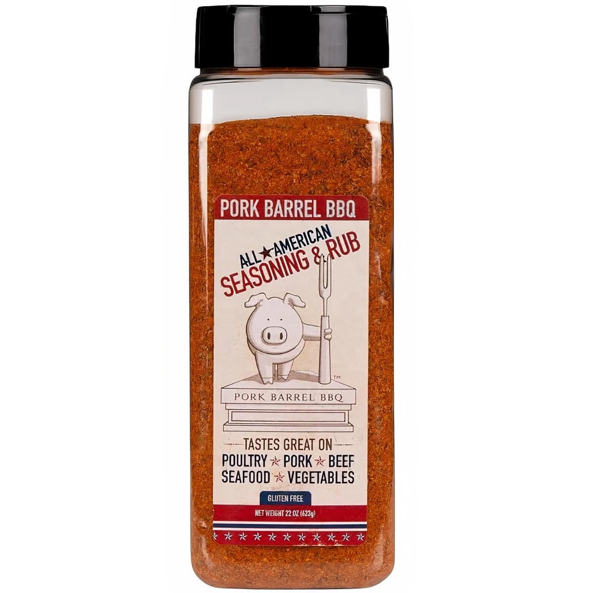 Pork Barrel BBQ All American Spice Seasoning Mix 22 Oz All Purpose Rub ...