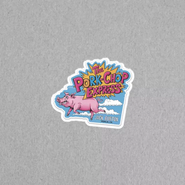 The Pork-Chop Express Trucking Sticker - Jack Burton Movie Quotephone ...