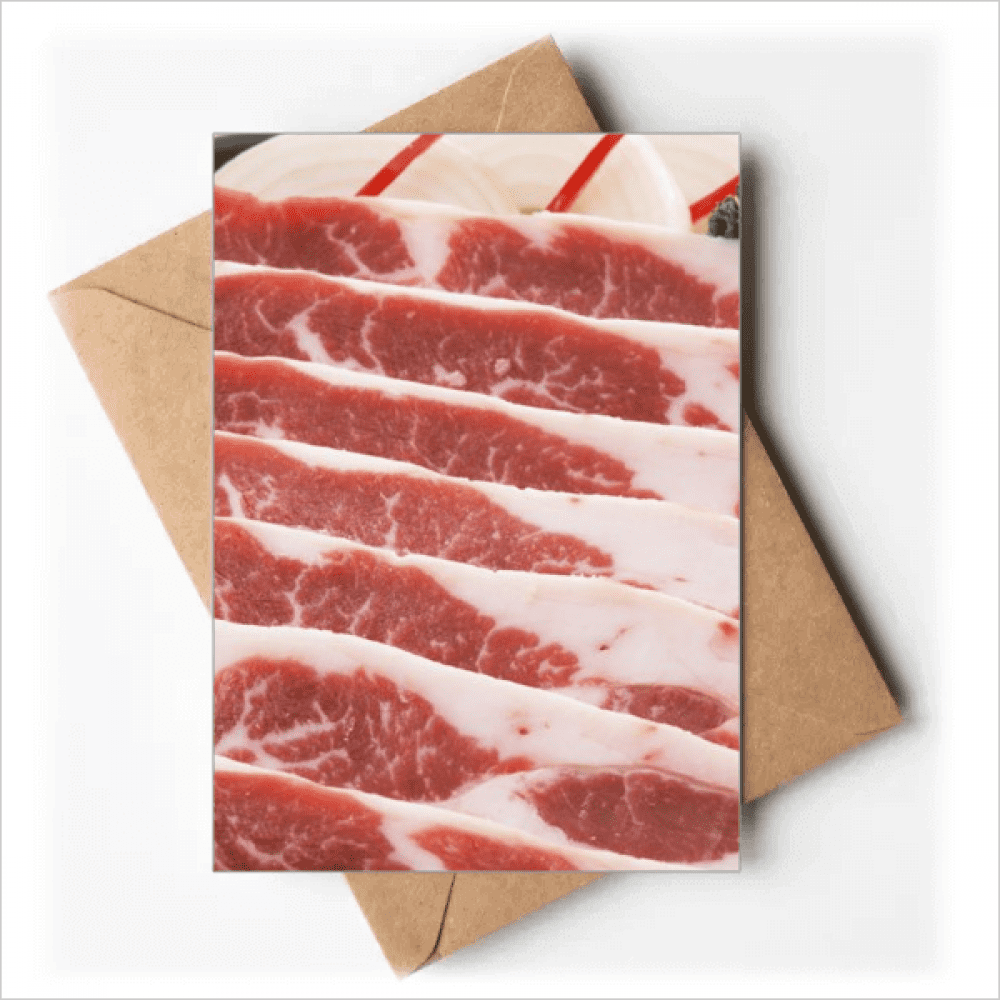 Pork Chops Meat Food Texture Greeting Cards You are Invited Invitations ...