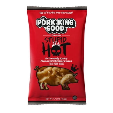 Baken-ets Chicharrones Fried Pork Skins Flamin' Hot Limon Flavor, 4 oz ...