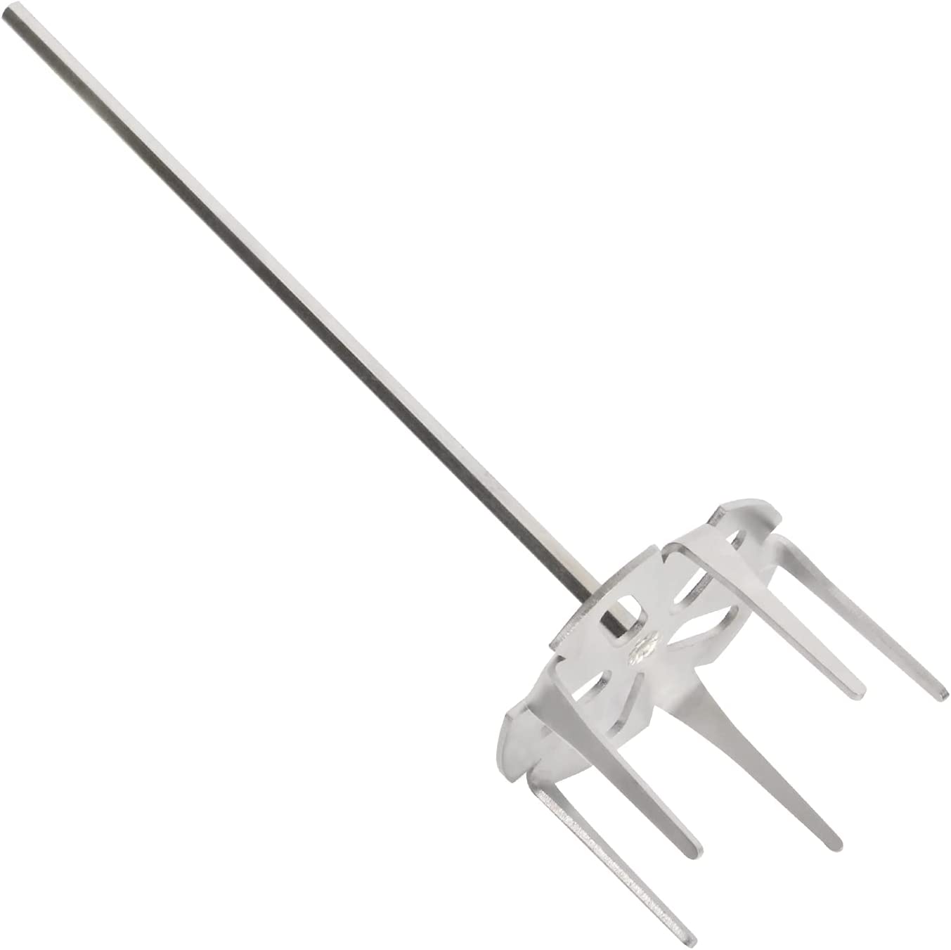 Pork Puller,Stainless Steel Meat Shredder Used with Standard Hand Drill ...