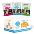 Pork Rinds Variety Pack Salt And Pepper Korean Bbq And Spicy Dill