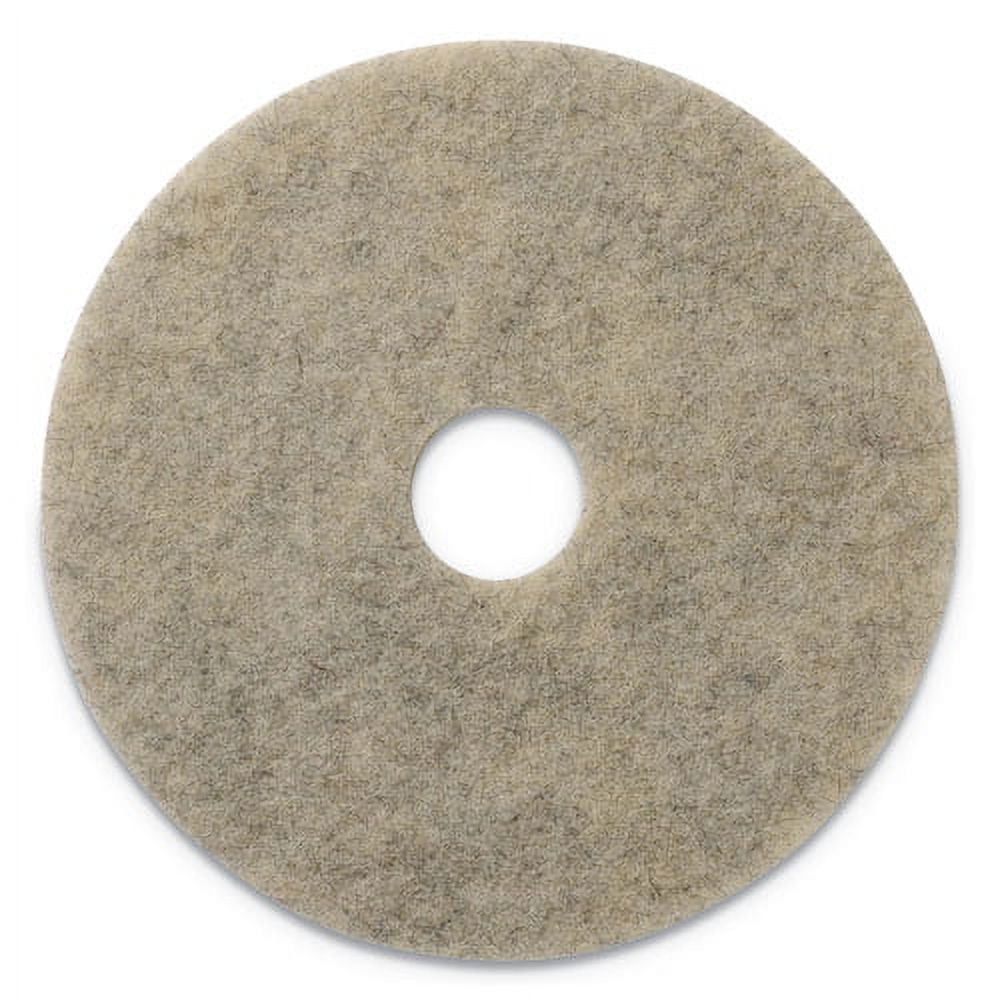 Porko Plus Burnishing Pads, 27" Diameter, Brown, 2/carton | Bundle of 2 ...
