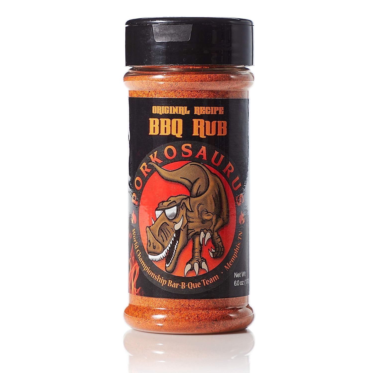 Porkosaurus World Championship Memphis MFF30 BBQ Rub (170g) - No High Fructose Corn Syrup ...