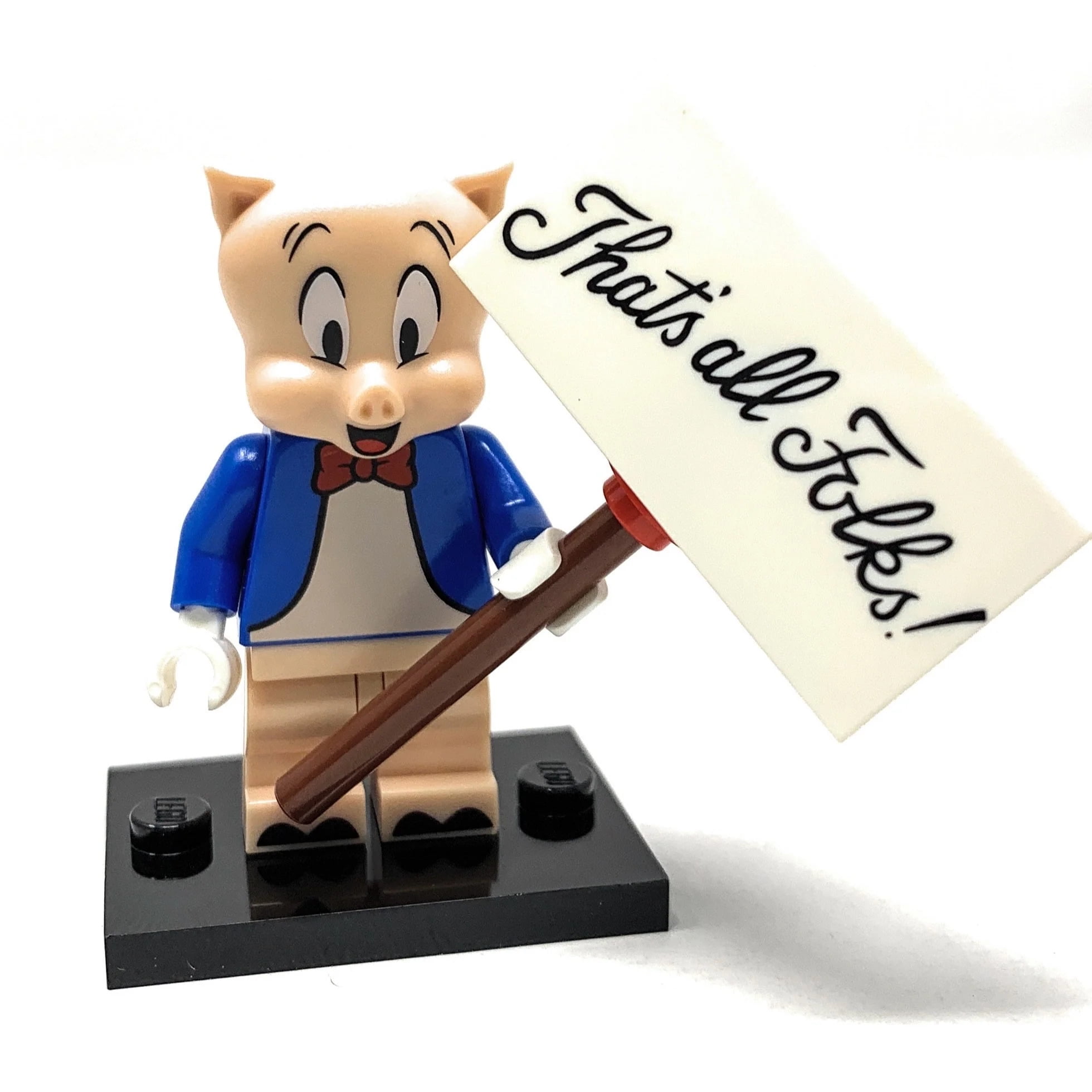 Porky Pig - LEGO Looney Tunes Collectible Minifigure (Series 1) (2021 ...