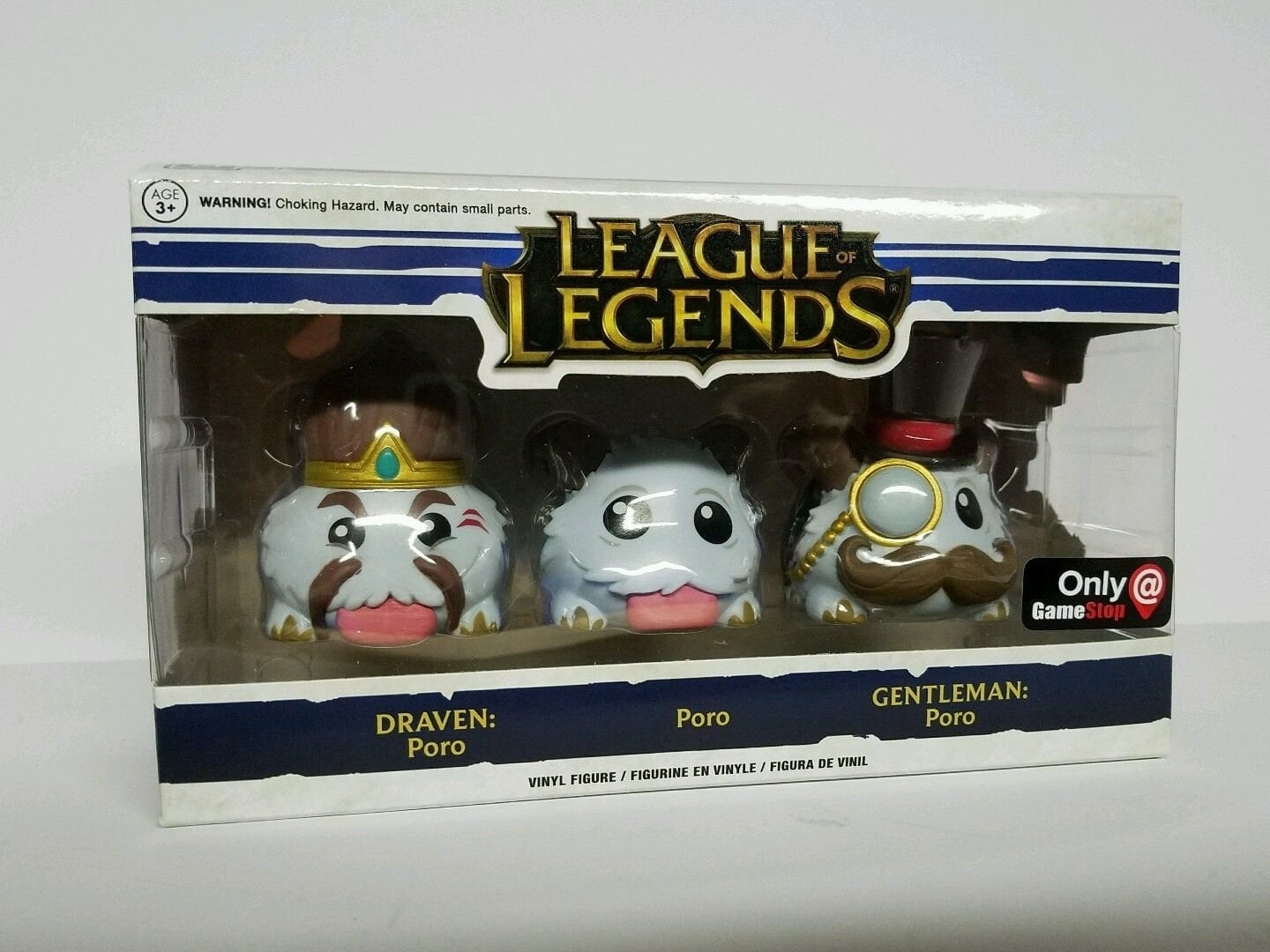 Poro, Draven Poro, Gentleman Poro - League of Legends Funko Vinyl 3 ...