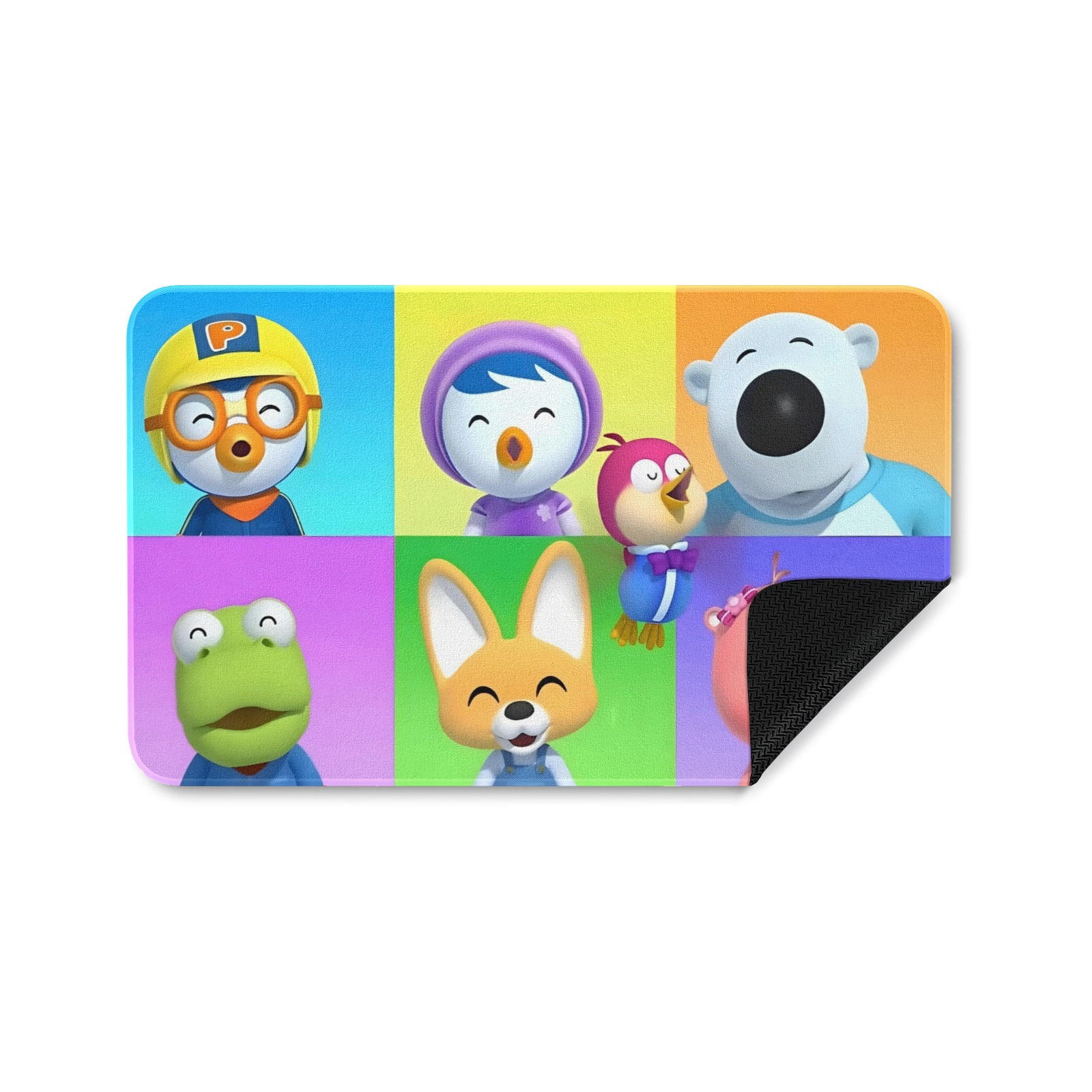 Pororo The Little Penguin Patterned Floor Mat Is Durable And Easy To ...