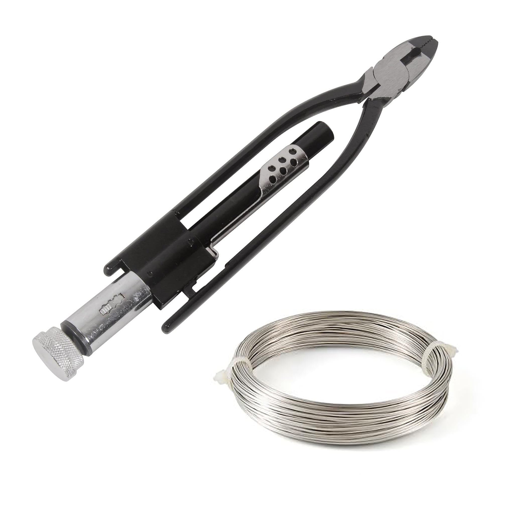 Porotmotor 6inch Reversible Wire Twister Pliers with 50Ft Stainless ...