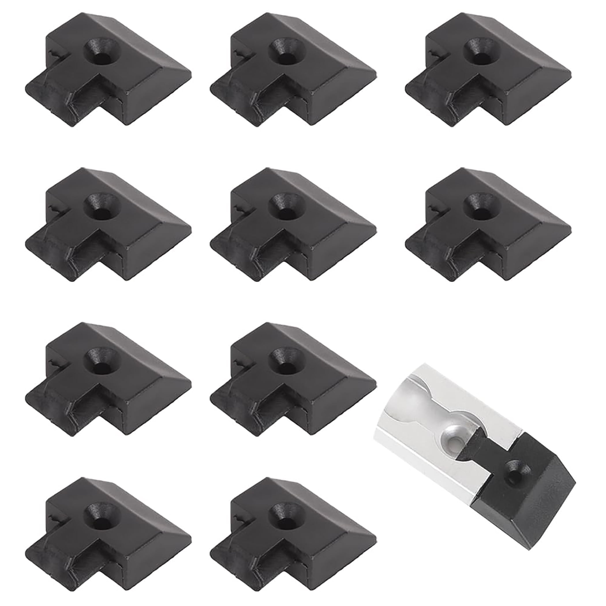 Porotmotor Cargo Angled End Cap for L Track Tie-Down Rail End Plug Cap ...