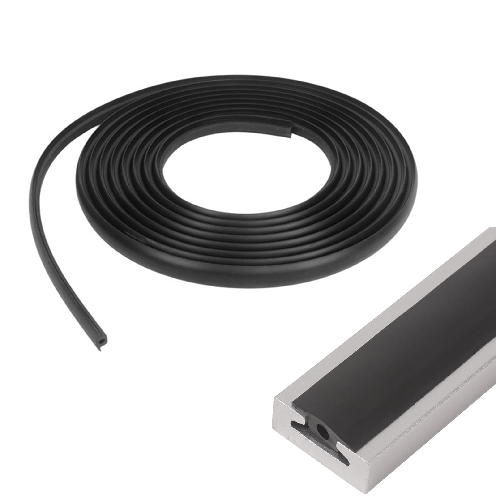 Porotmotor L Track Filler Cover Strip Rubber 275.5inch Length - Walmart.com
