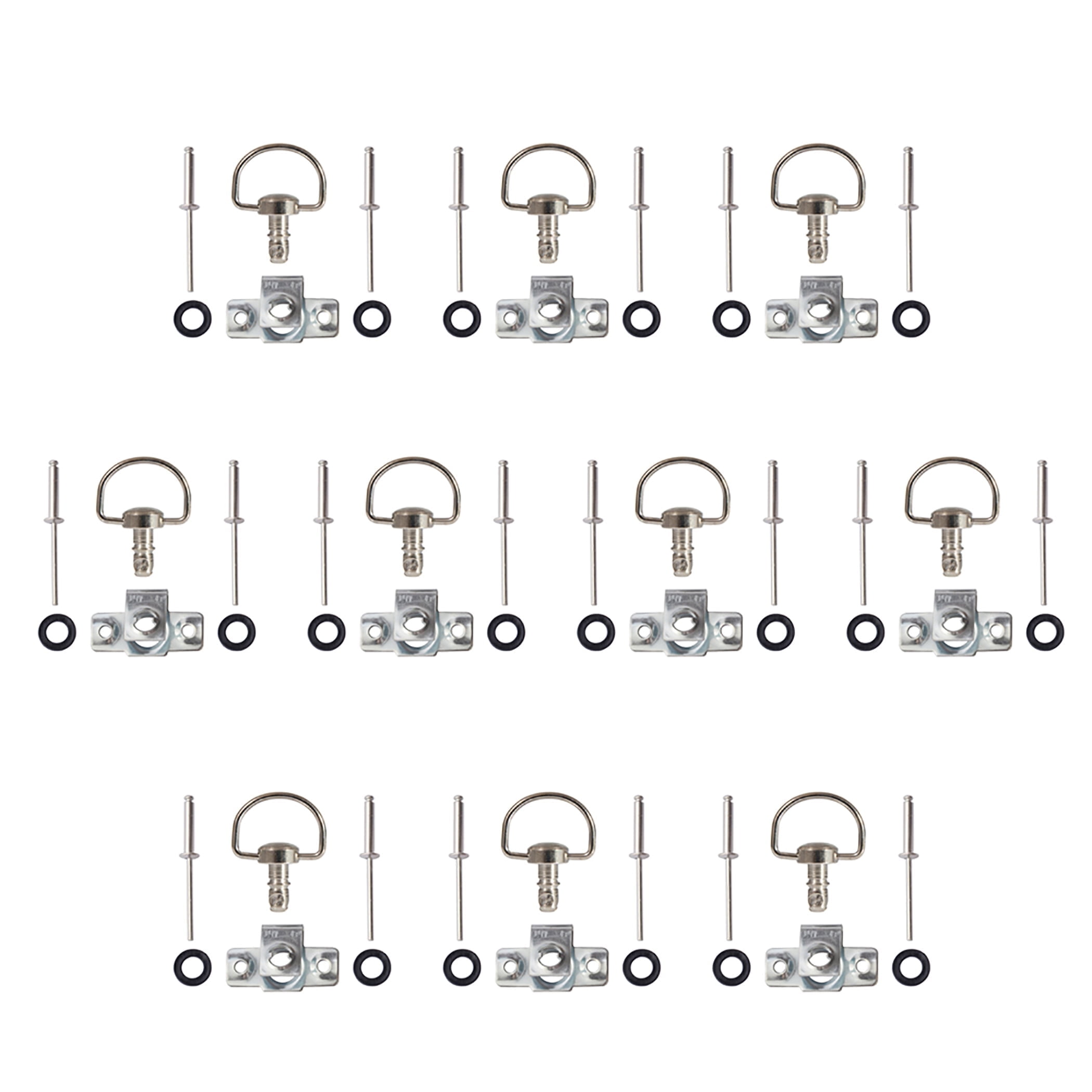Porotmotor 10PCS Motorcycle Race Fairing Fasteners Clip Rivet Quick ...