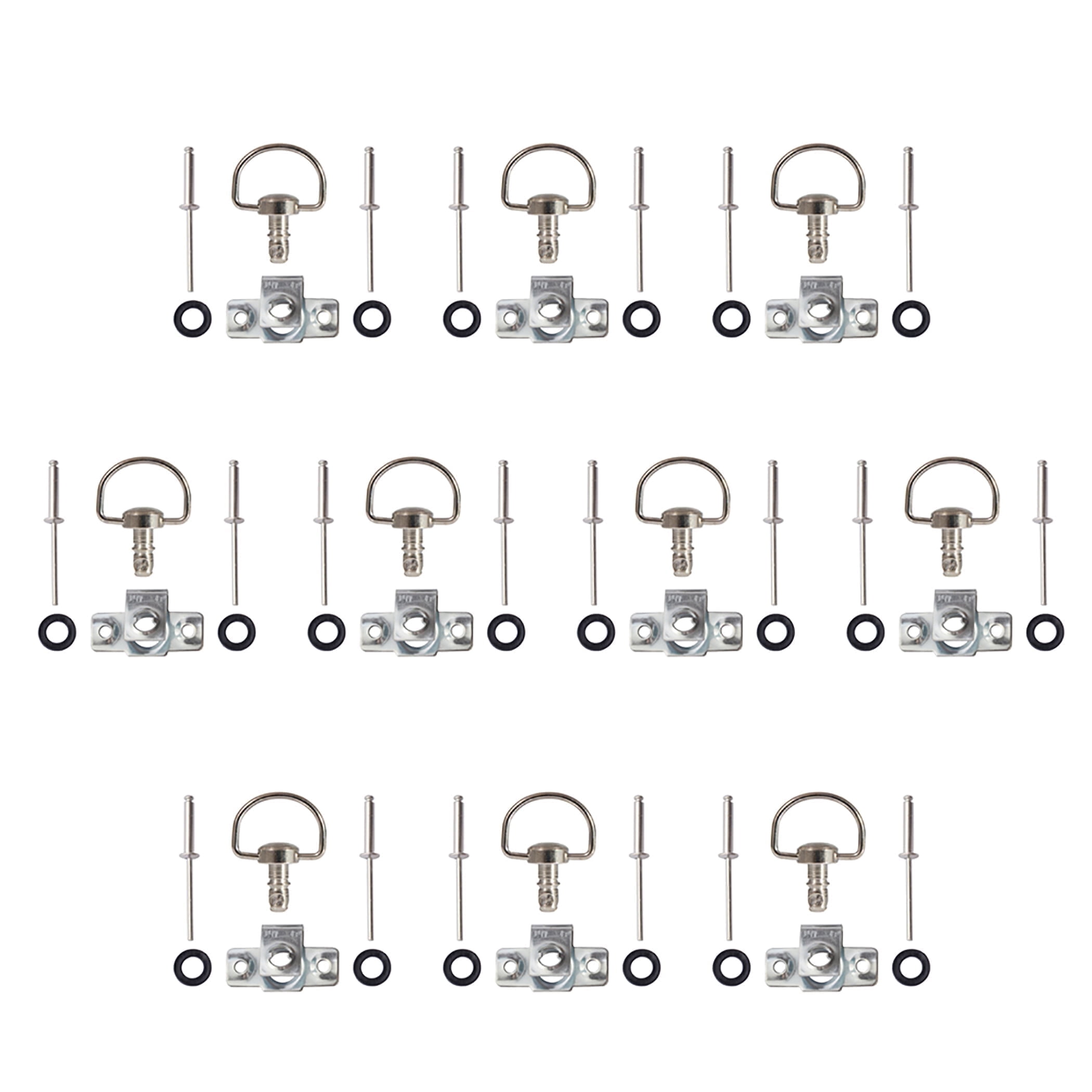Porotmotor 10PCS Motorcycle Race Fairing Fasteners Clip Rivet Quick ...