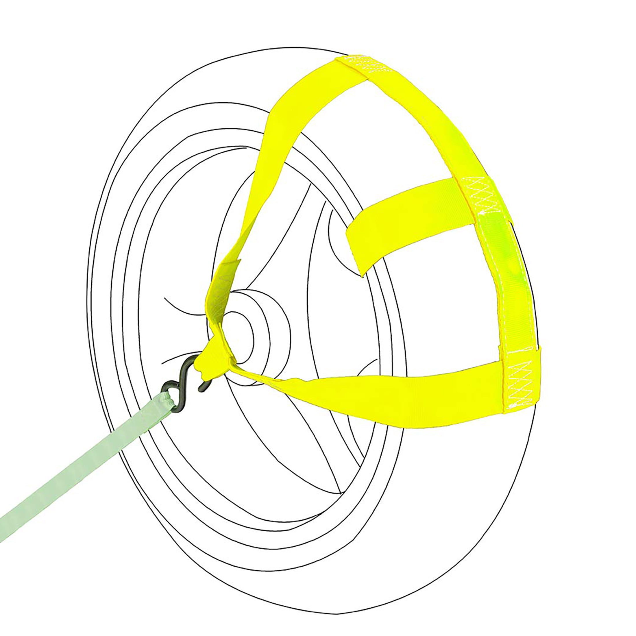 Porotmotor Motorcycle Strap Rear Wheel Transport Balance Tire Straps in ...