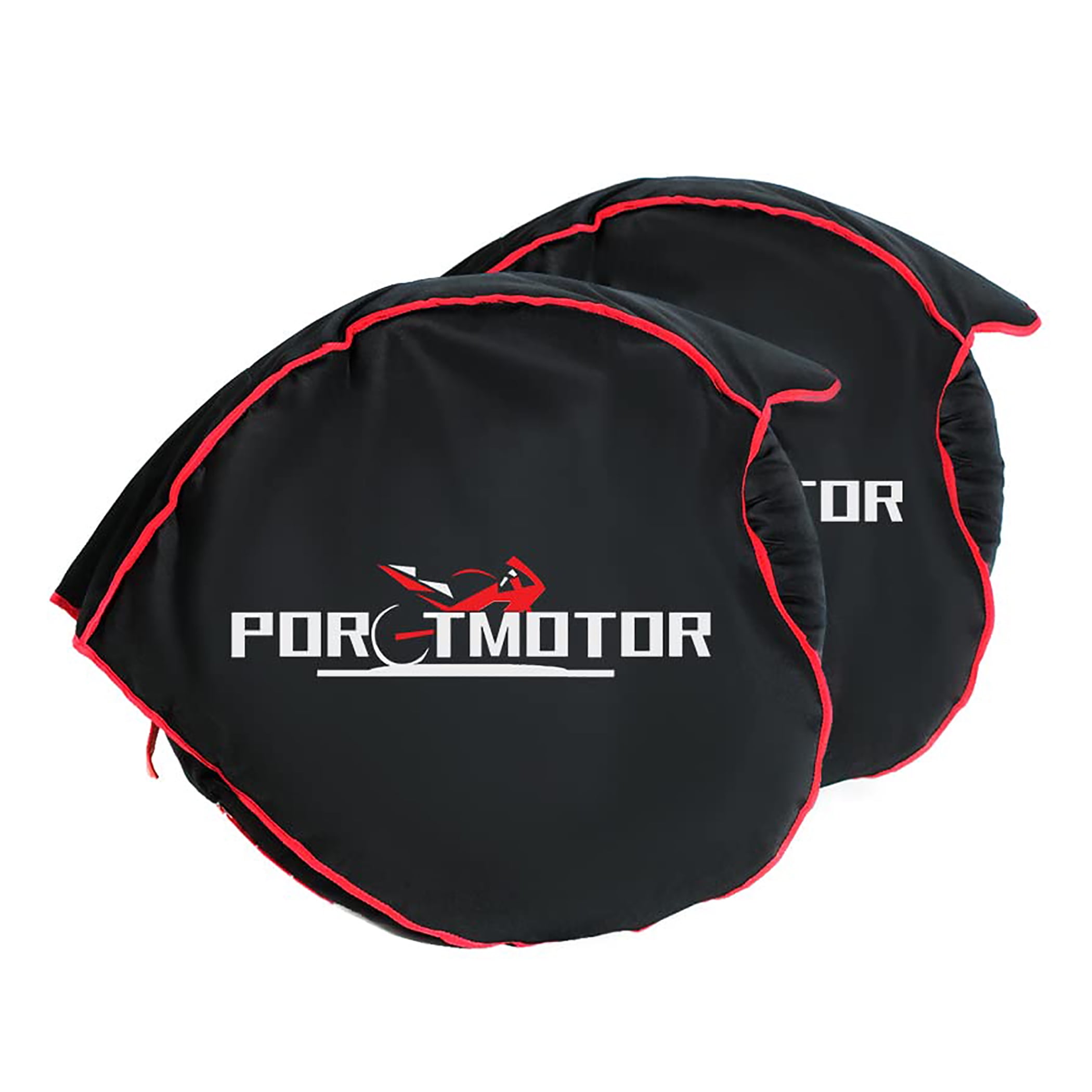 Porotmotor Motorcycle Tire Warmer Wind Protector Set for Front and Rear ...