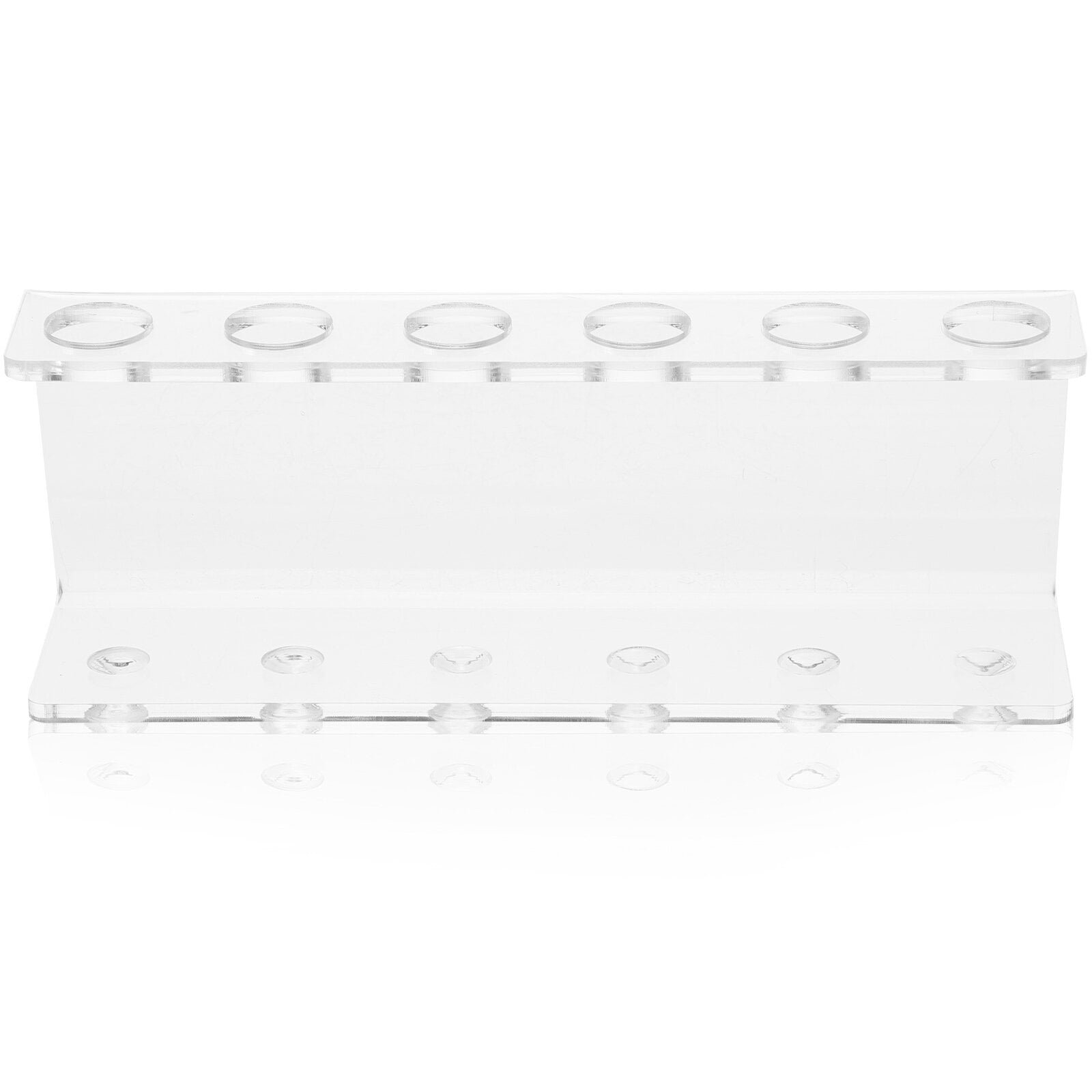 Porous Hydroponic Test Tube Storage Rack Acrylic Exquisite Clear Test ...