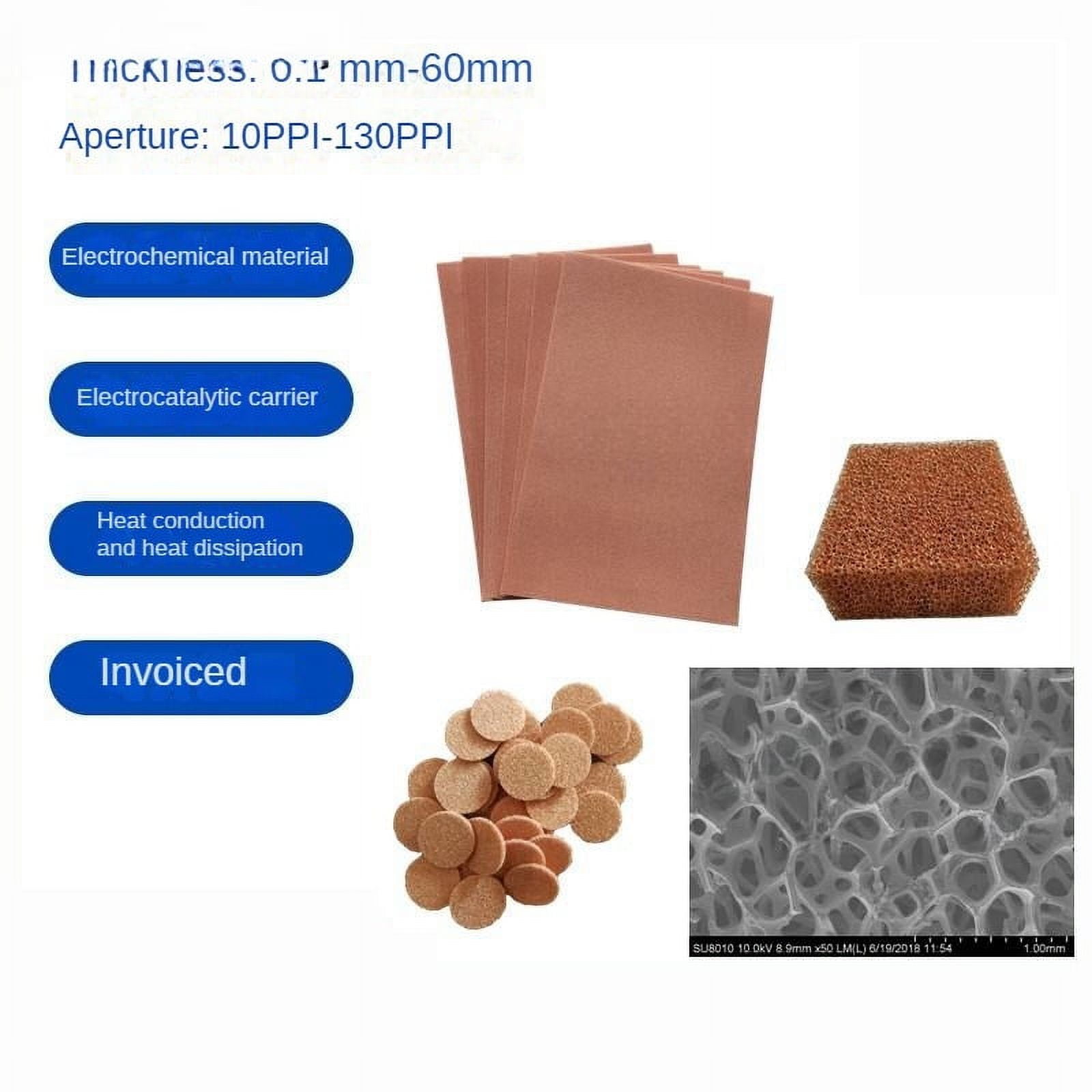 Porous foam copper thermal conductive thermoelectric catalyst carrier ...