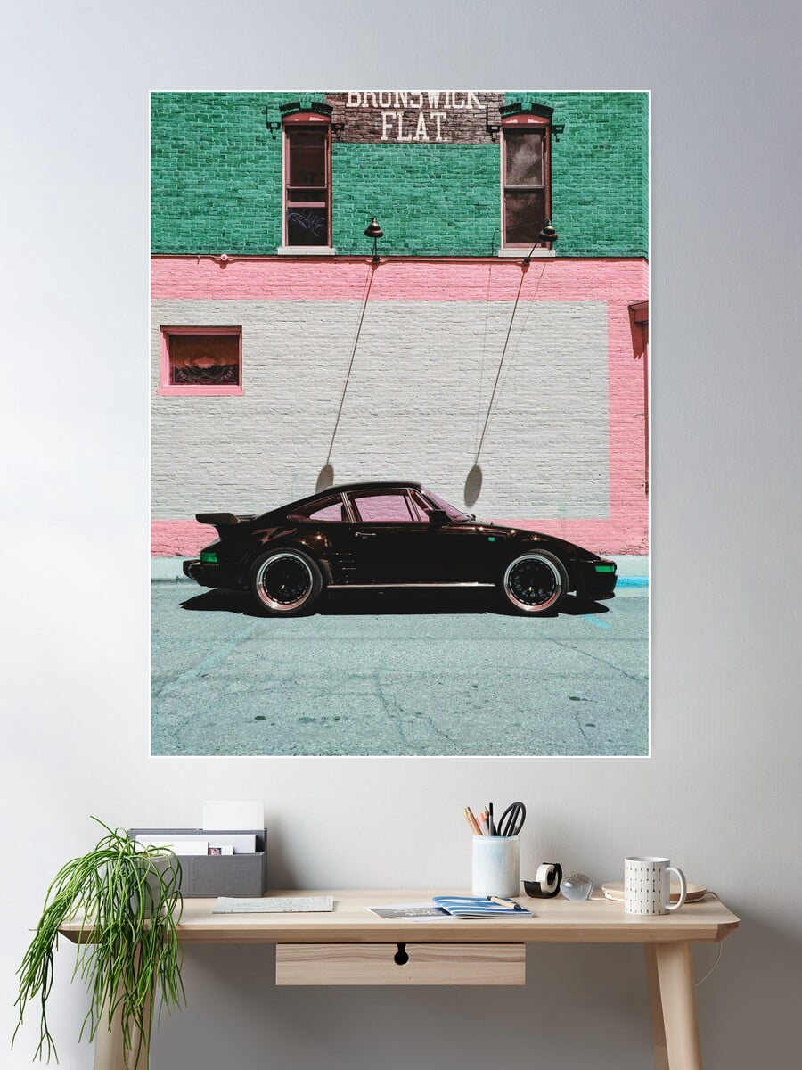 Porsche 911 Classic Poster Wall Art, Modern Wall Decor For Living Room ...
