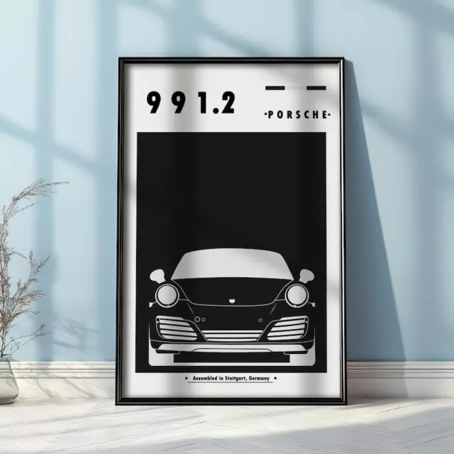 Porsche 911, Porsche Poster, Fathers Present, Birthday Gift, Wall Decor ...