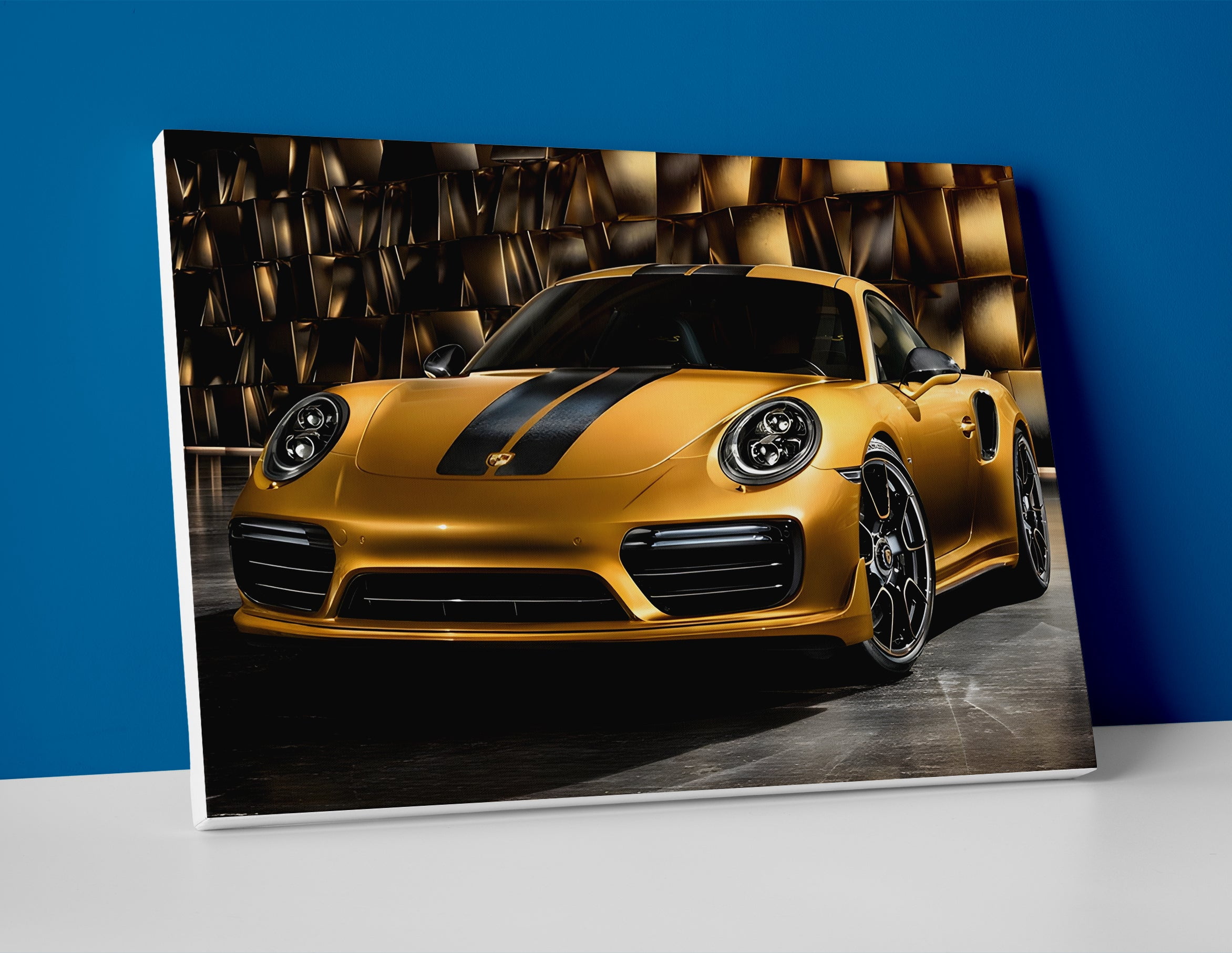 Porsche 911 Turbo Poster or Canvas Wall Art - Walmart.com