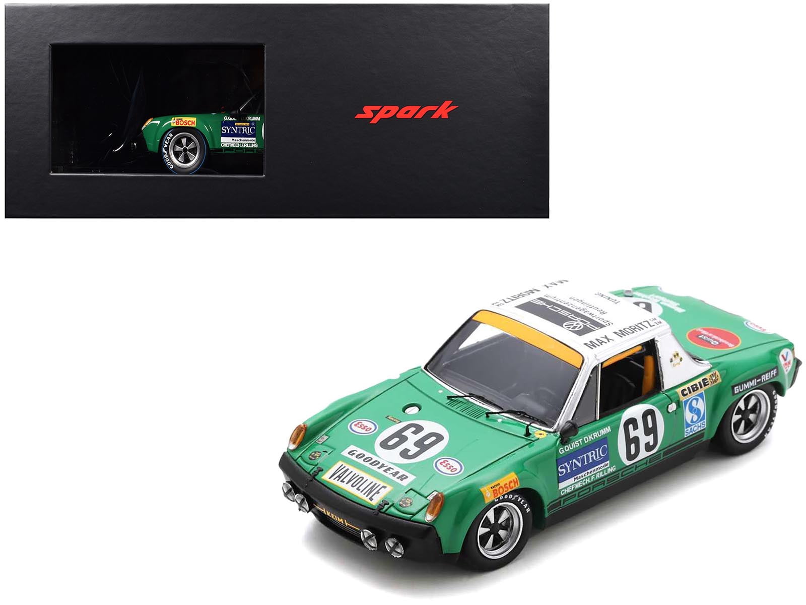 Porsche 914/6 #69 Gerd Quist - Dietrich Krumm "Autohaus Max Moritz GmbH ...