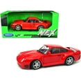 Porsche 959 Red with Silver Wheels "NEX Models" 1/24 Diecast Model Car ...
