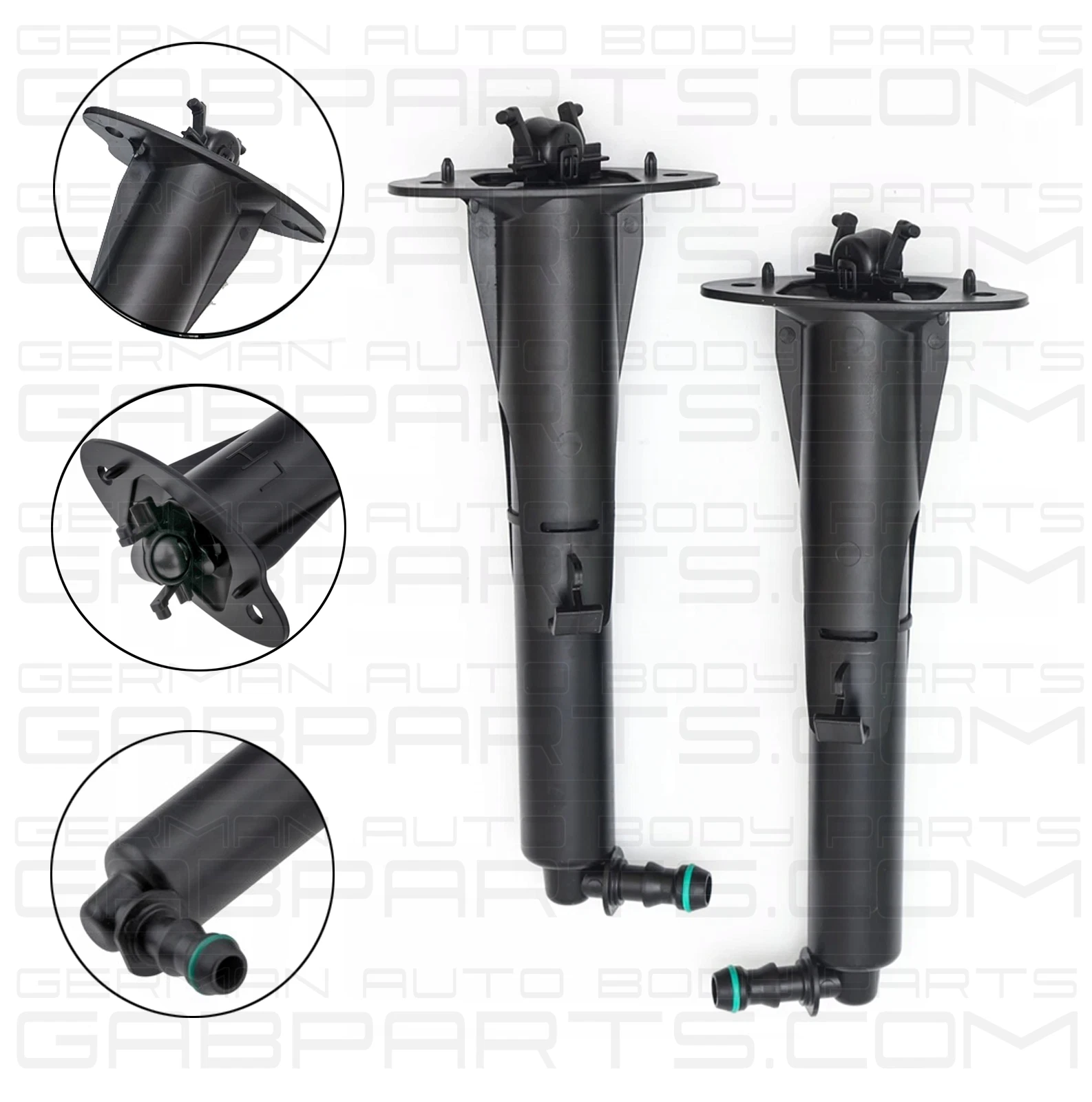 Porsche Cayenne 2015-18 Headlight Washer Nozzle Left & Right ...