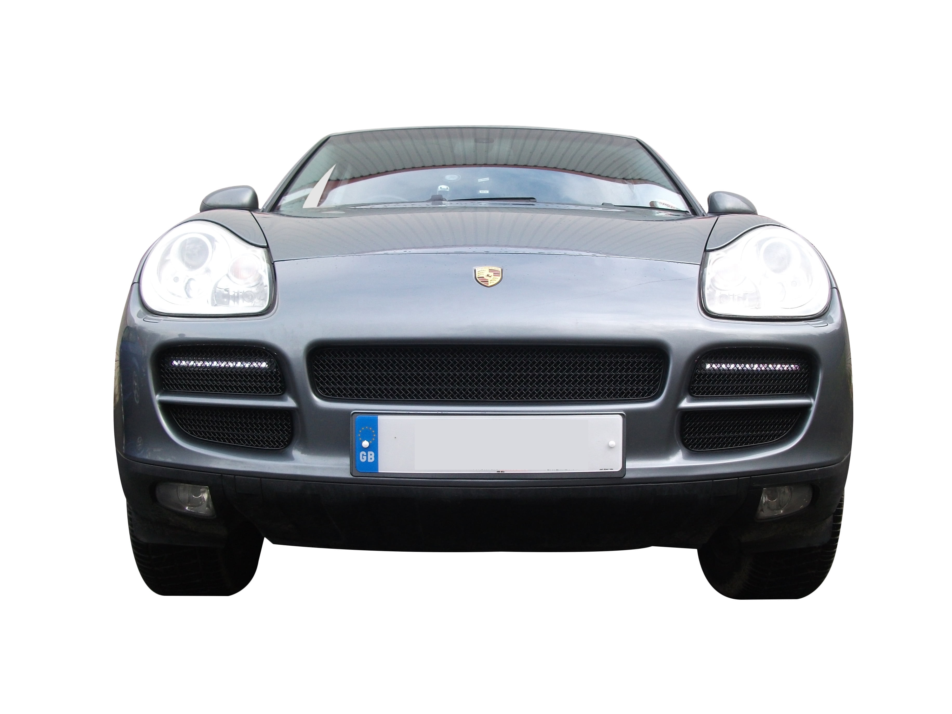 Porsche Cayenne - Front Grill Set - Black finish (2003 to 2008 ...
