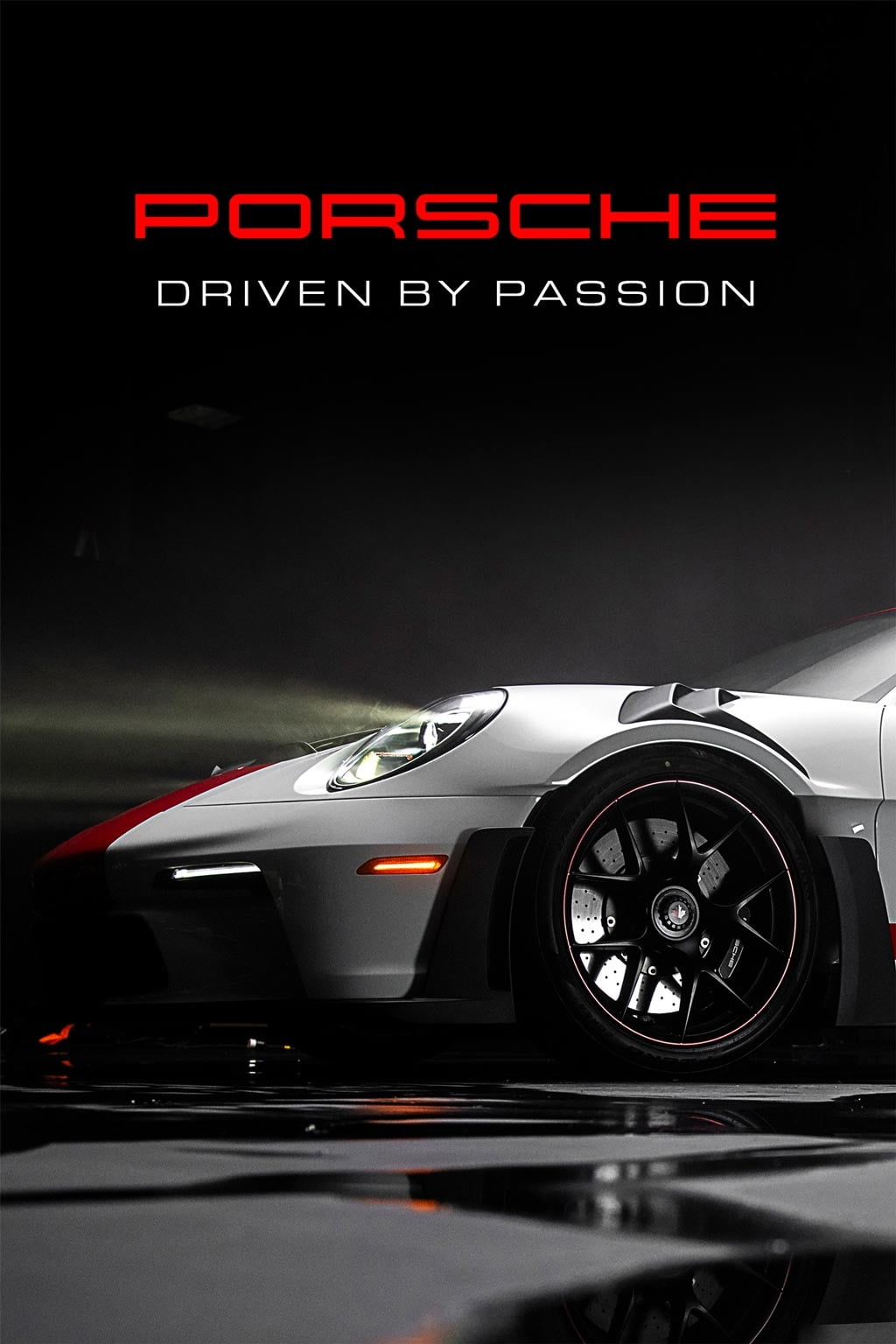 Porsche Driven by Passion Automotive Poster 【Photo Paper】 - Walmart.com
