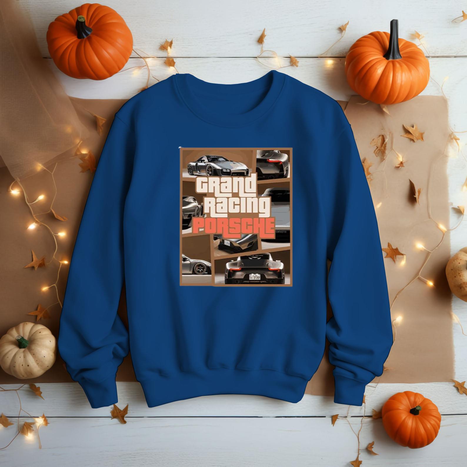 Porsche Grand Racing T-Shirt-removebg-preview - Walmart.com