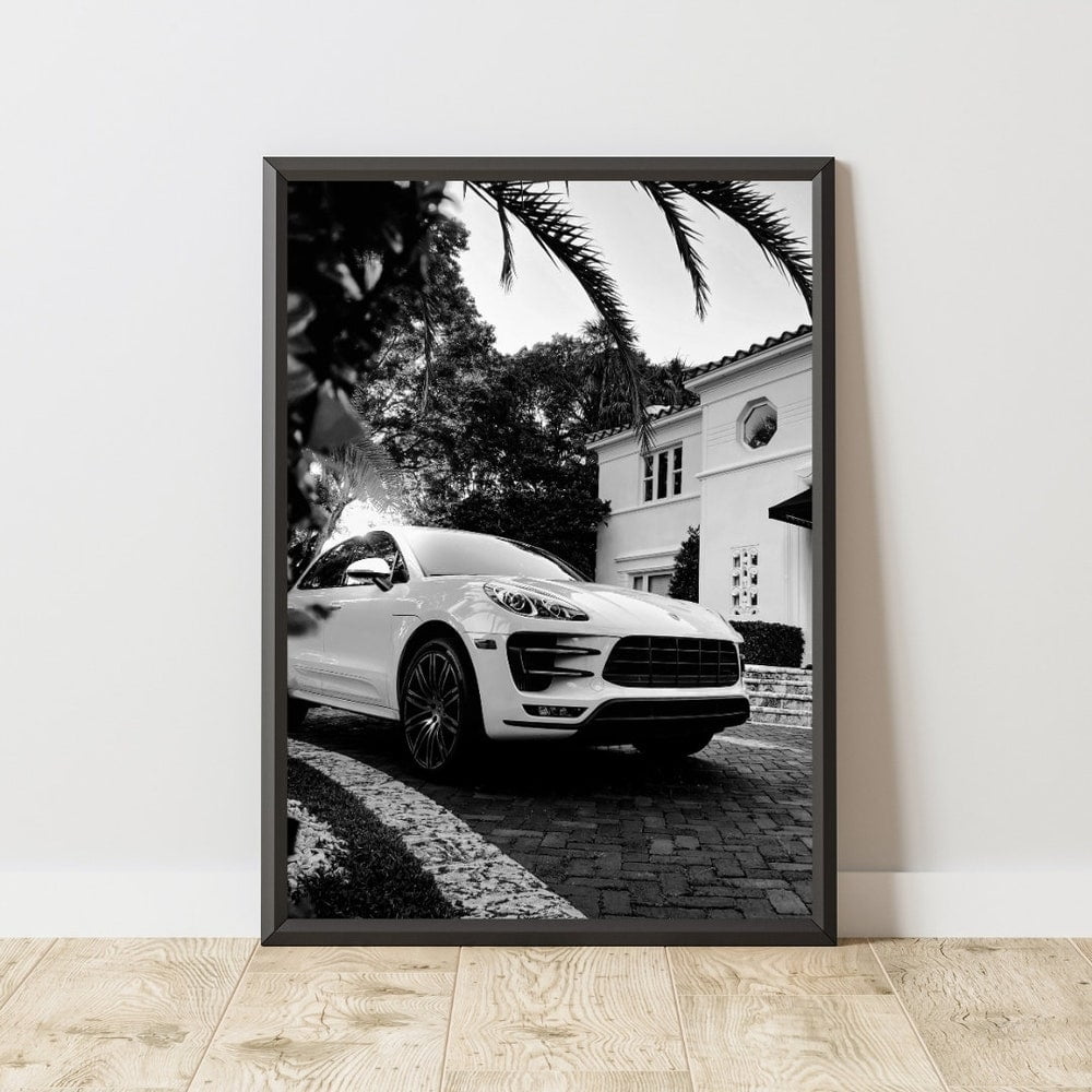 Porsche Macan Poster, Porsche Macan Print, Porsche Macan Wall Art ...