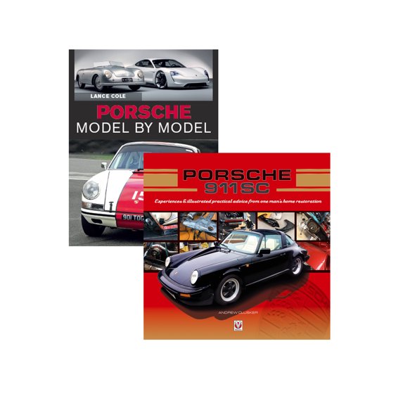 Porsche Model by Model & Porsche 911 SC 2 Book Set - Walmart.com
