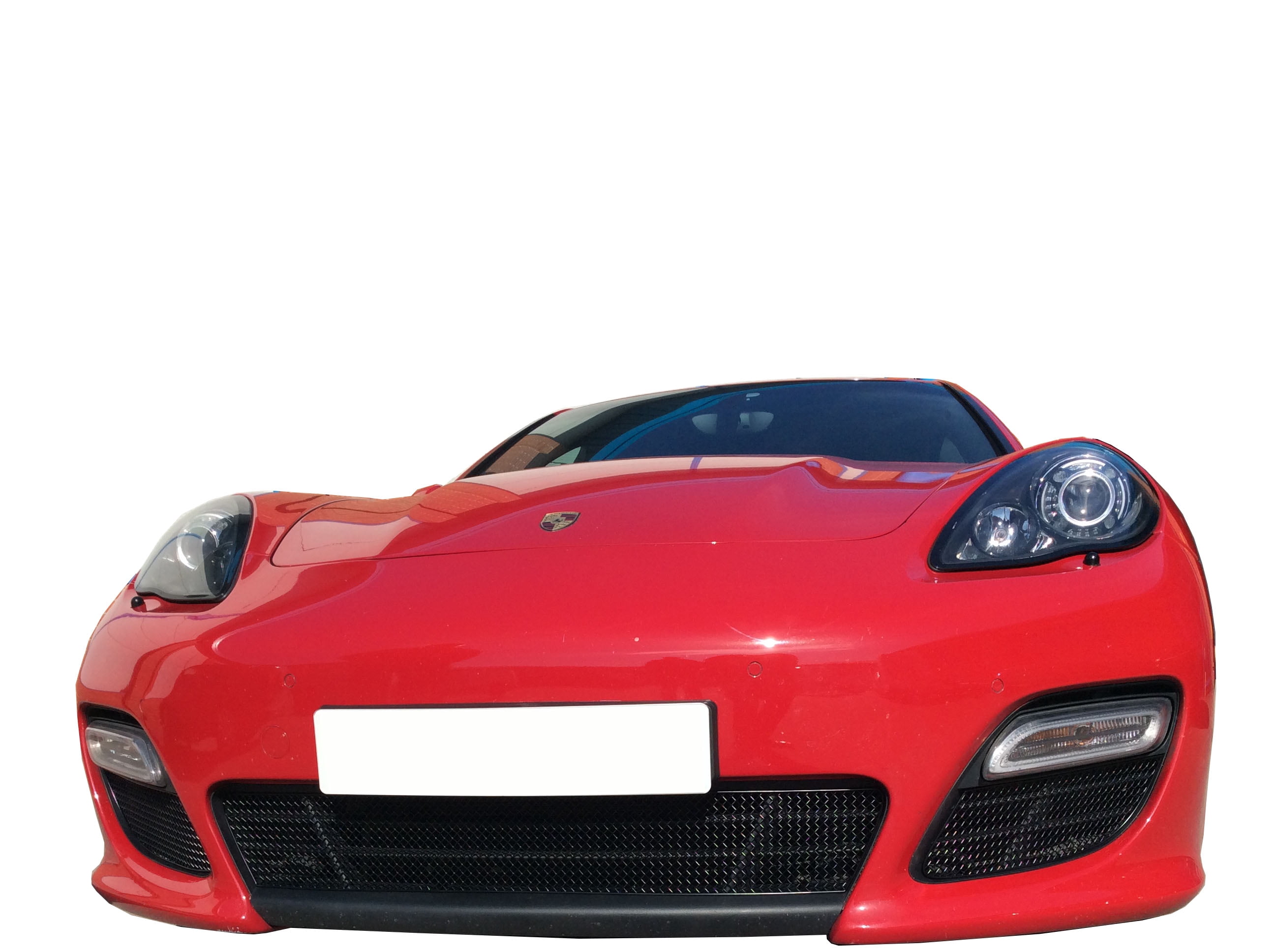 Porsche Panamera GTS - Front Grill Set - Black Finish (2011 - 2013 ...