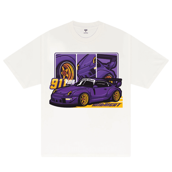 Porsche RWB 911 Midnight T-Shirt -– Sleek Design Featuring the Iconic ...