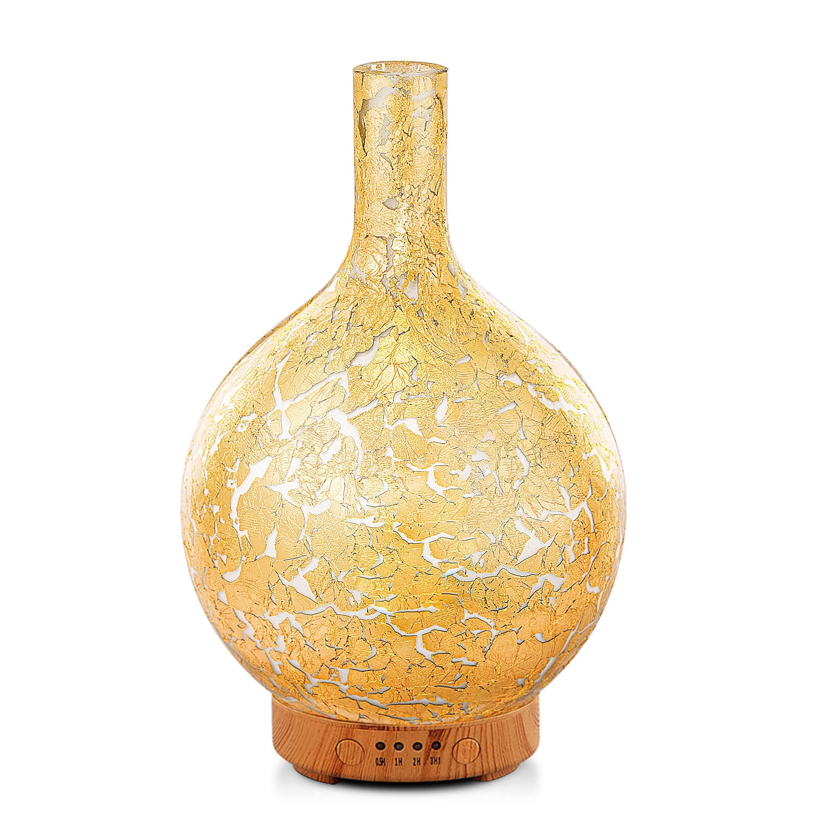 Porseme 100ml Essential Oil Diffuser Gold Plated Glass Aromatherapy ...