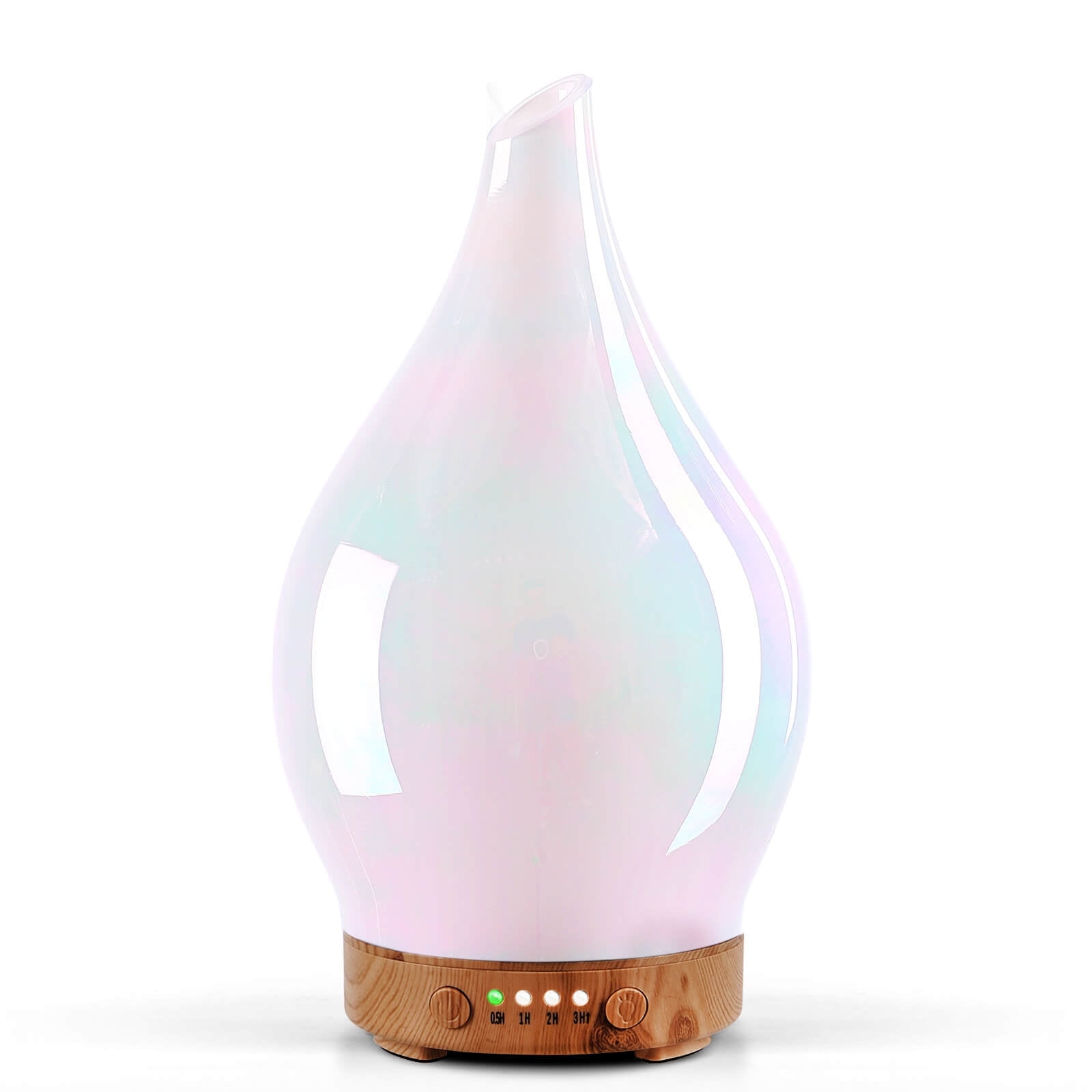 Porseme 150ml Essential Oil Diffuser Glass Color Changing Aroma Air ...