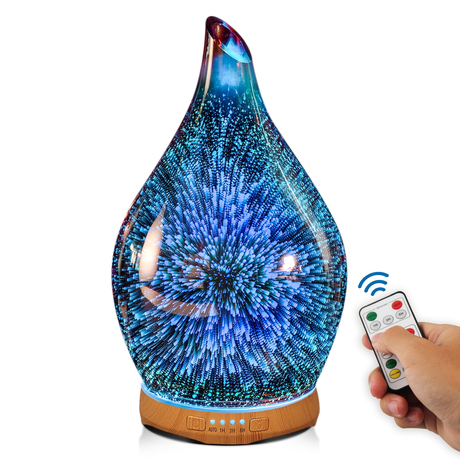 Porseme 280ml Essential Oil Diffuser, Aroma Ultrasonic Humidifier with ...