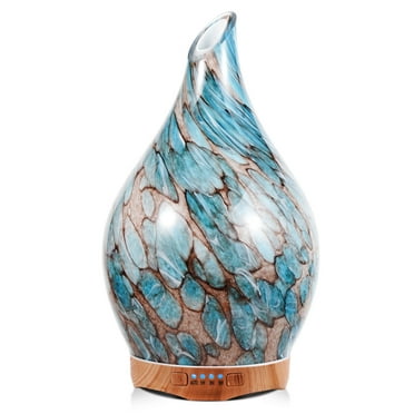 100ml Porseme Blue Wave Essential Oil Diffuser Glass Aromatherapy ...