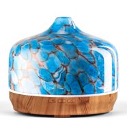 Porseme 100ml Rose Gold Essential Oil Diffuser 3D Glass Aromatherapy ...