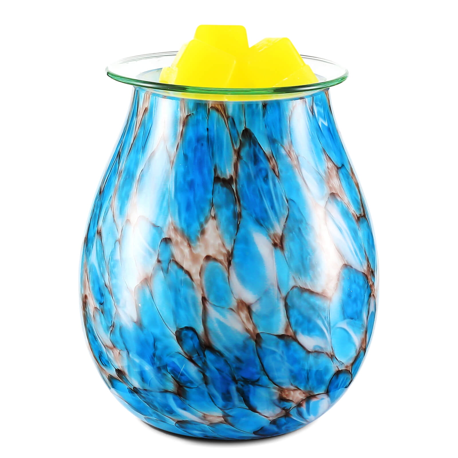 Porseme Electric Wax Warmer Glass Scented Wax Burner Candle Wax Melter ...