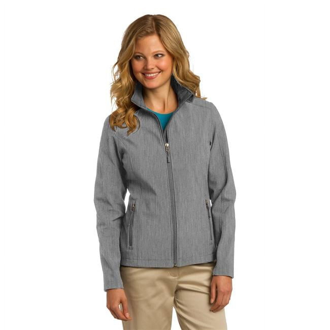 Port Authority 1189373 Ladies Core Soft Shell Jacket, Pearl Grey Heather - Medium - Walmart.com