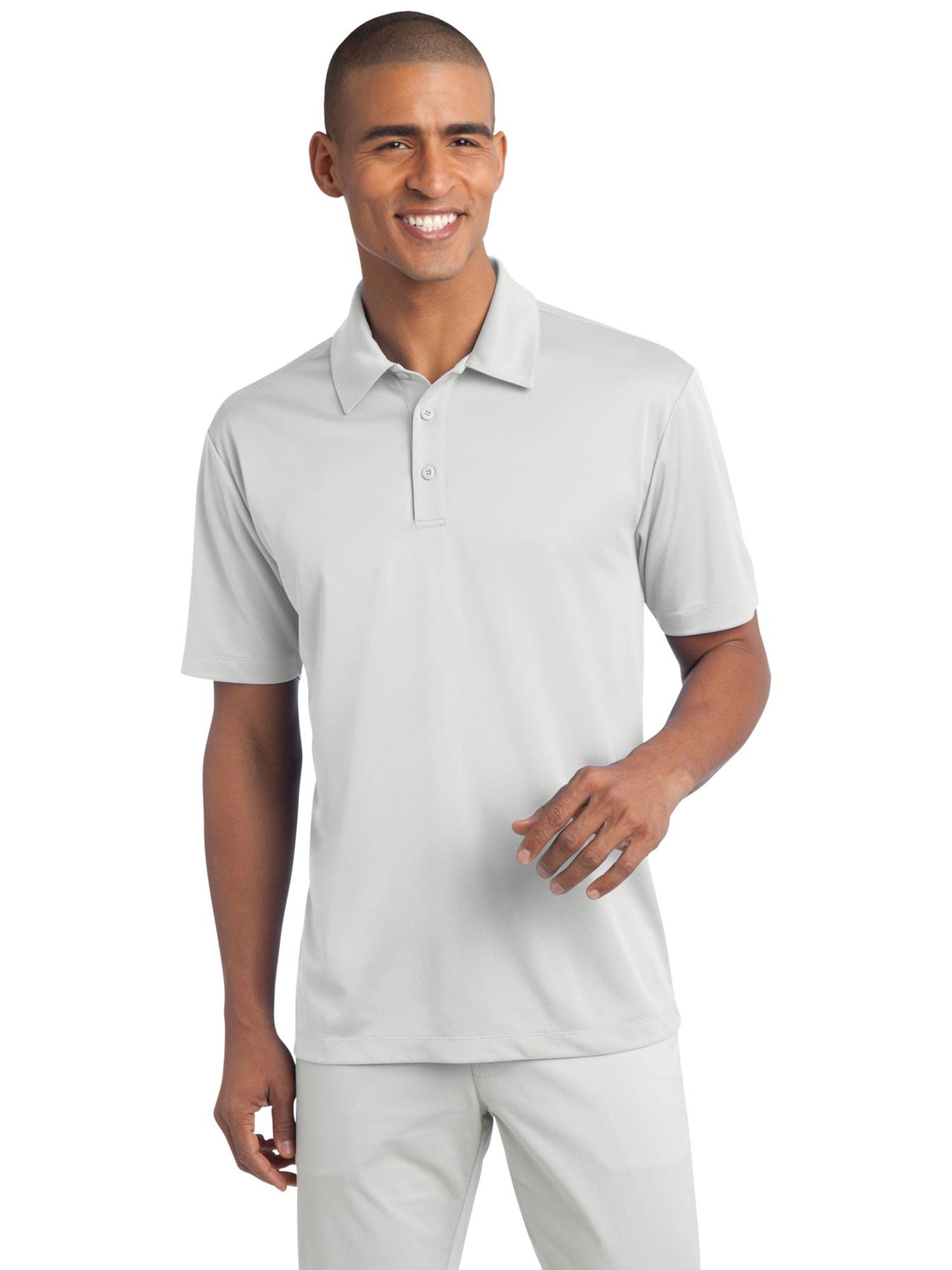 Port Authority Adult Male Men Tall Silk Touch Performance Polo Shirt ...