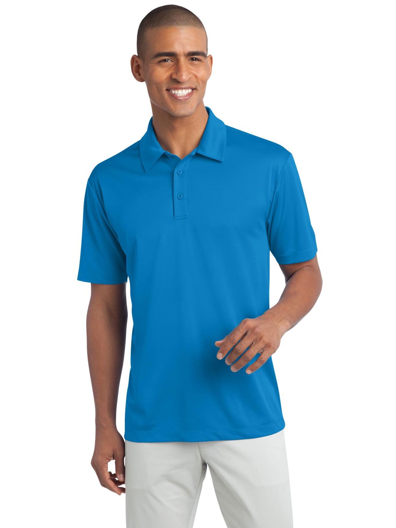 Port Authority Adult Male Men Tall Silk Touch Performance Polo Shirt ...